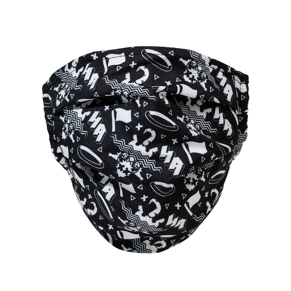 Play Dead Pleated Adjustable Face Mask – HyenaAgenda