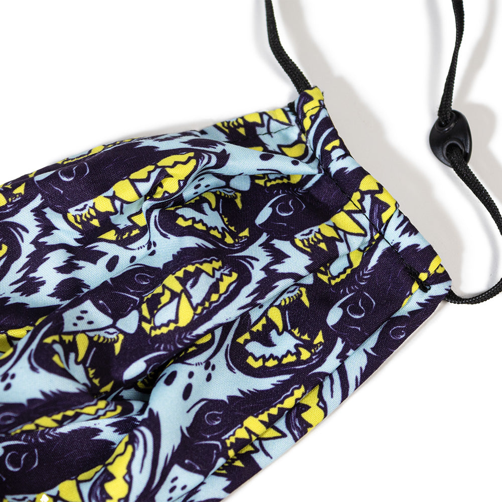 Pleated Face Mask - Predator - Primal – HyenaAgenda