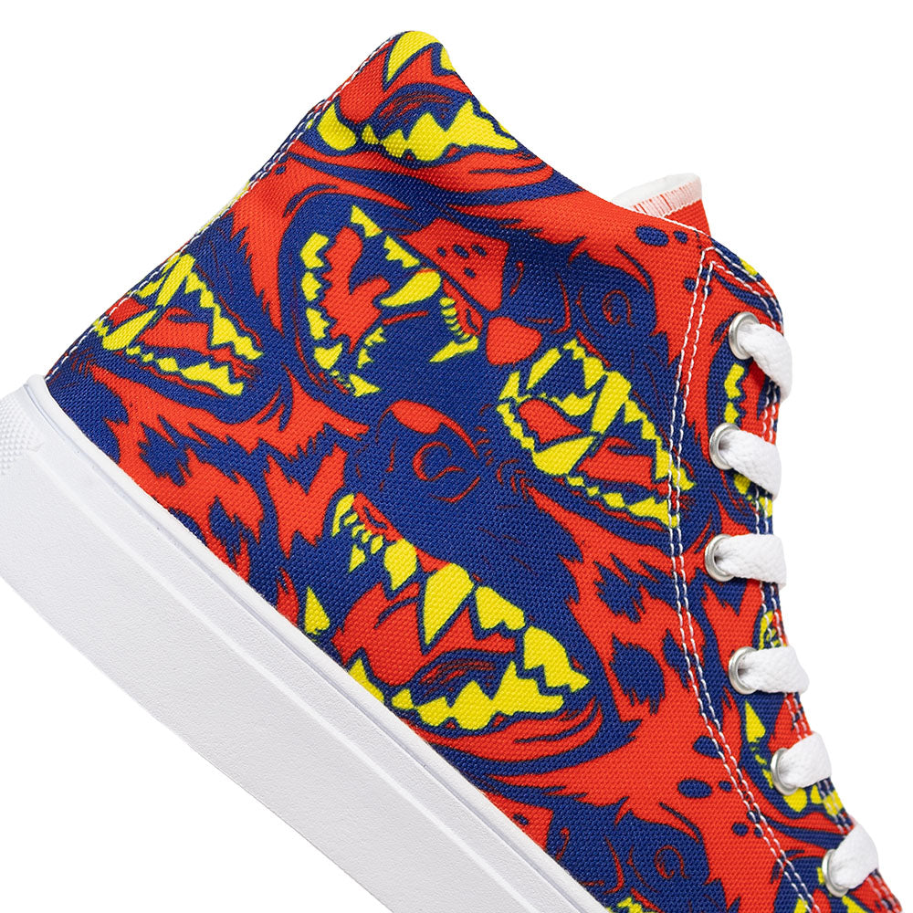 Predator High Top Canvas Shoes - Primal – HyenaAgenda