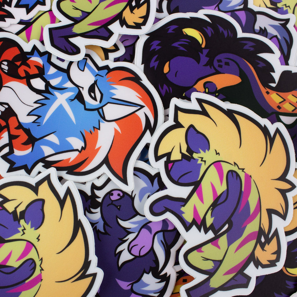 Hyena Dance Sticker Pack – HyenaAgenda