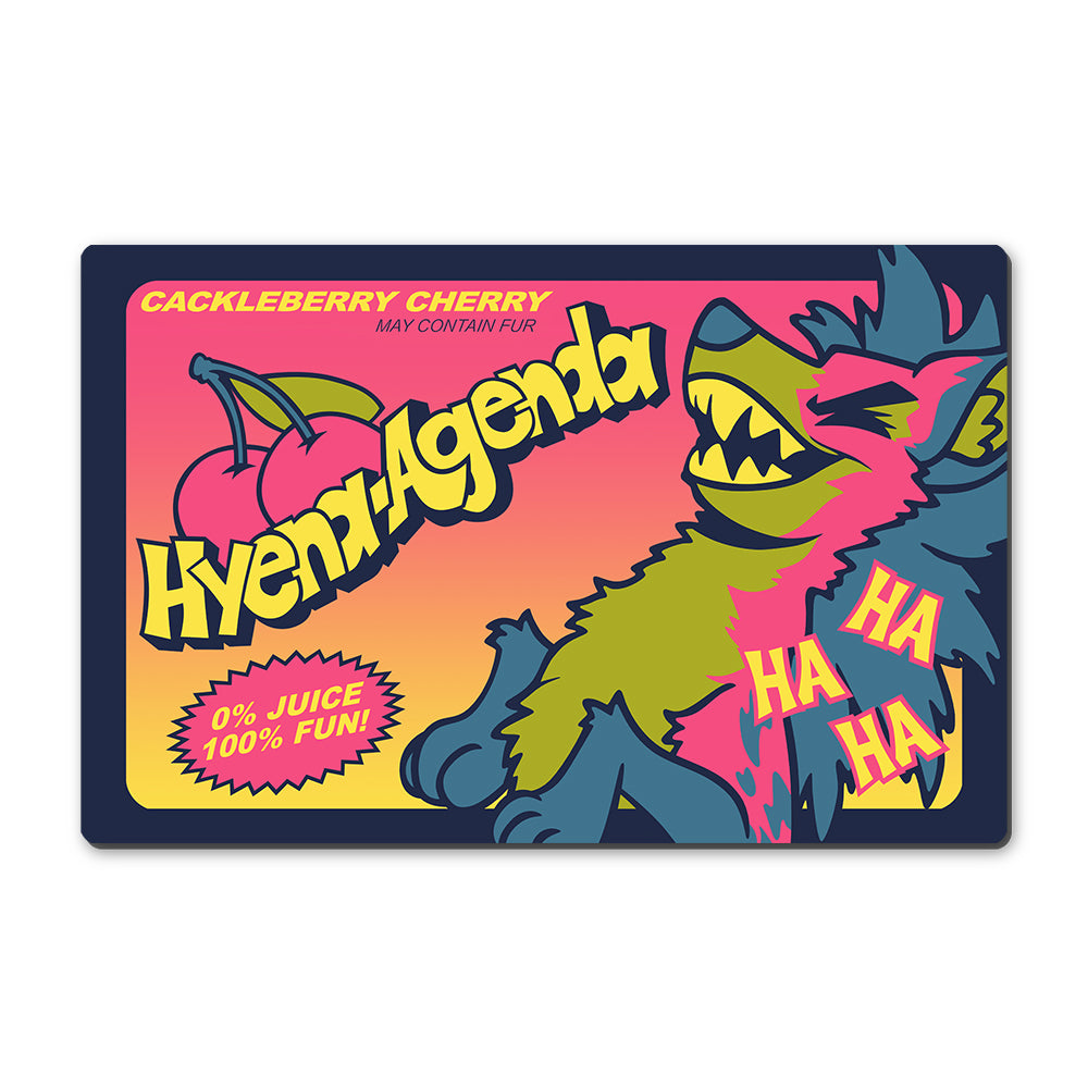 Cackleberry Cherry Hyena Gaming Mousepad – HyenaAgenda