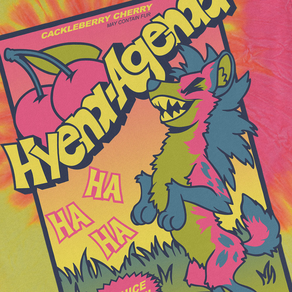 Cackleberry Cherry - Neon Pink - Hyena Shirt – HyenaAgenda