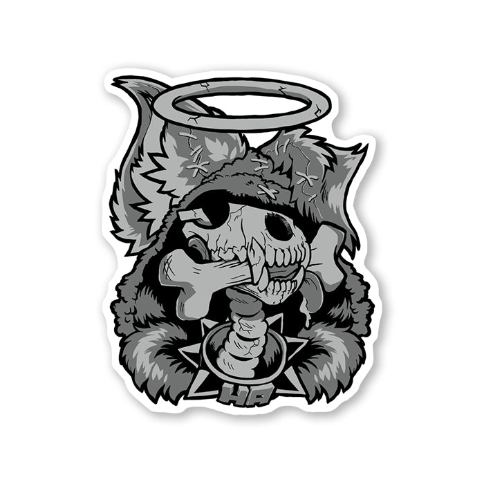 Dog Bone Sticker – HyenaAgenda