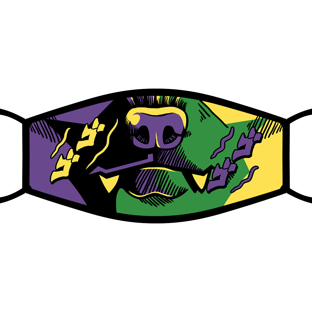 Hyena Jotaro Face Mask - Eject – HyenaAgenda