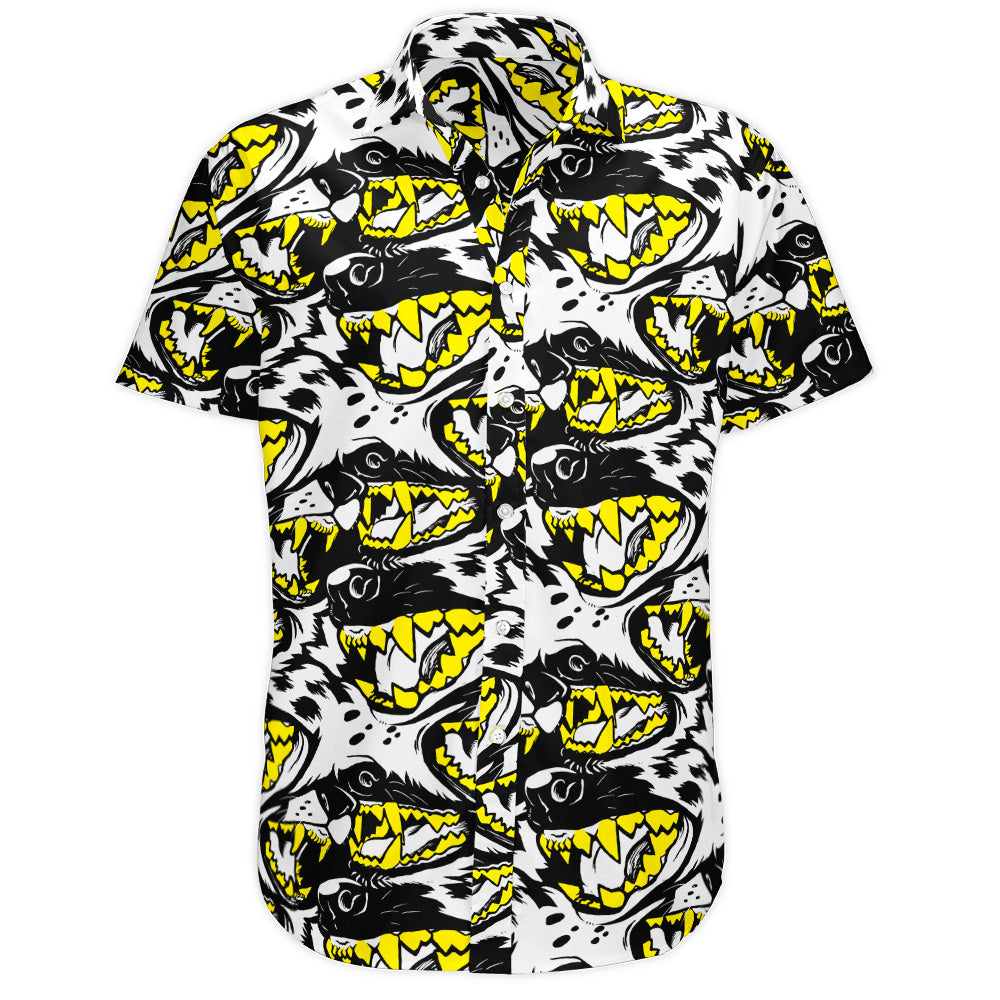 Predator Button Up Shirt - Gold [FINAL STOCK] – HyenaAgenda